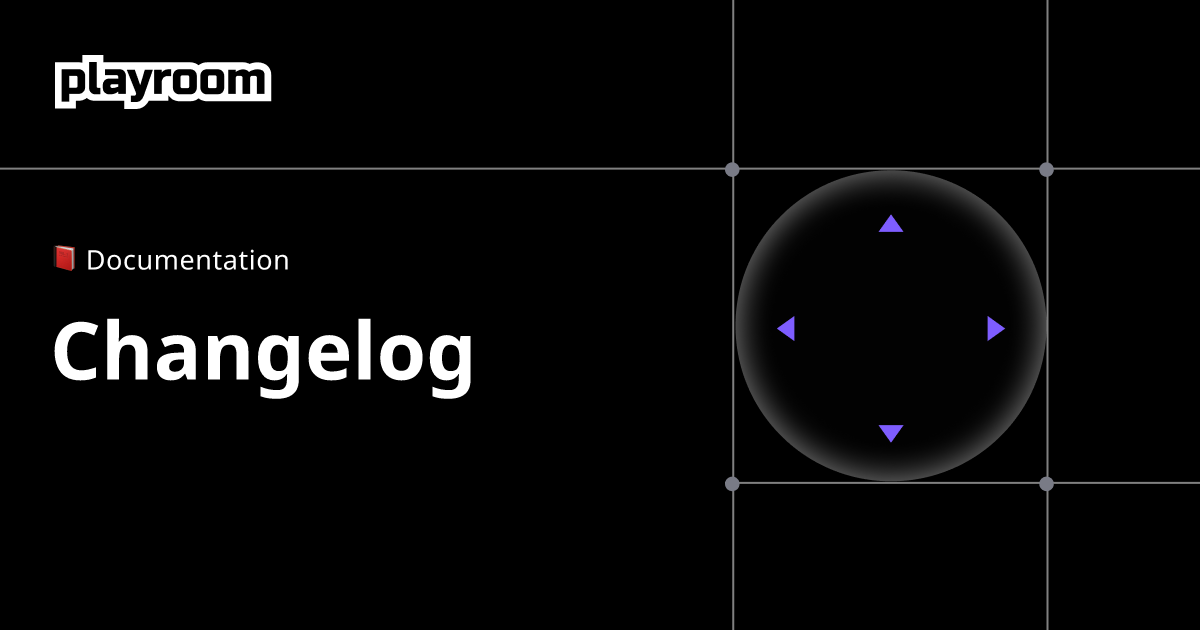 Changelog - Playroom Kit