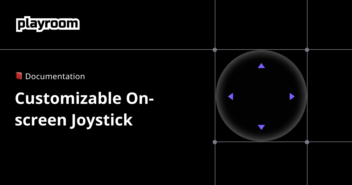 Customizable On-screen Joystick - Playroom Kit