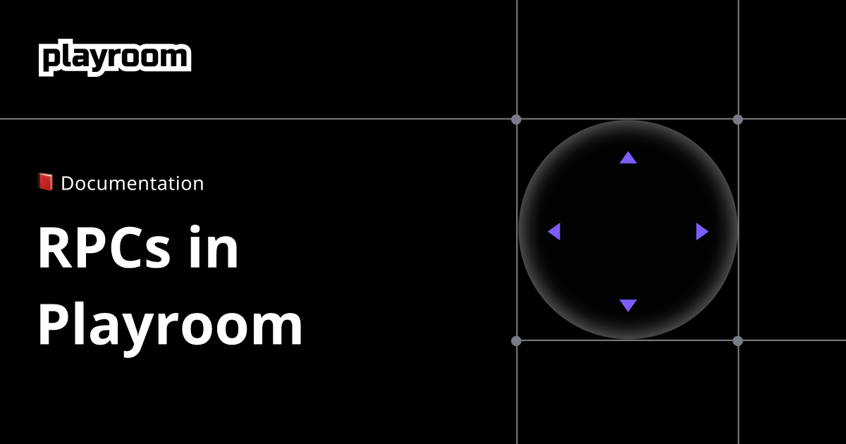 RPCs in Playroom - Playroom Kit